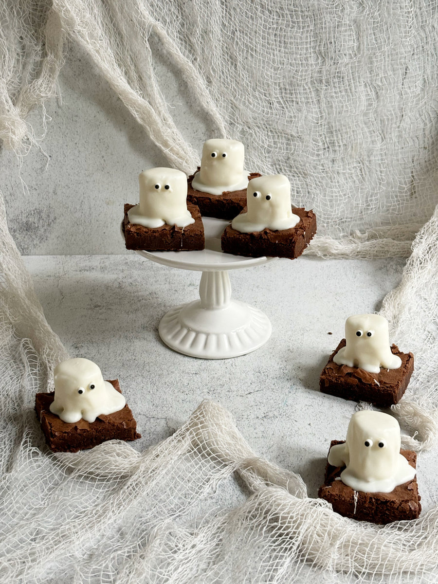 Gooey Boo Brownies by the dozen – Flowerbake by Angela
